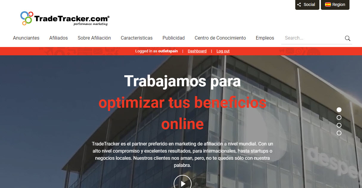 Tradetracker Opiniones 2024, programas de afiliados y comisiones ️